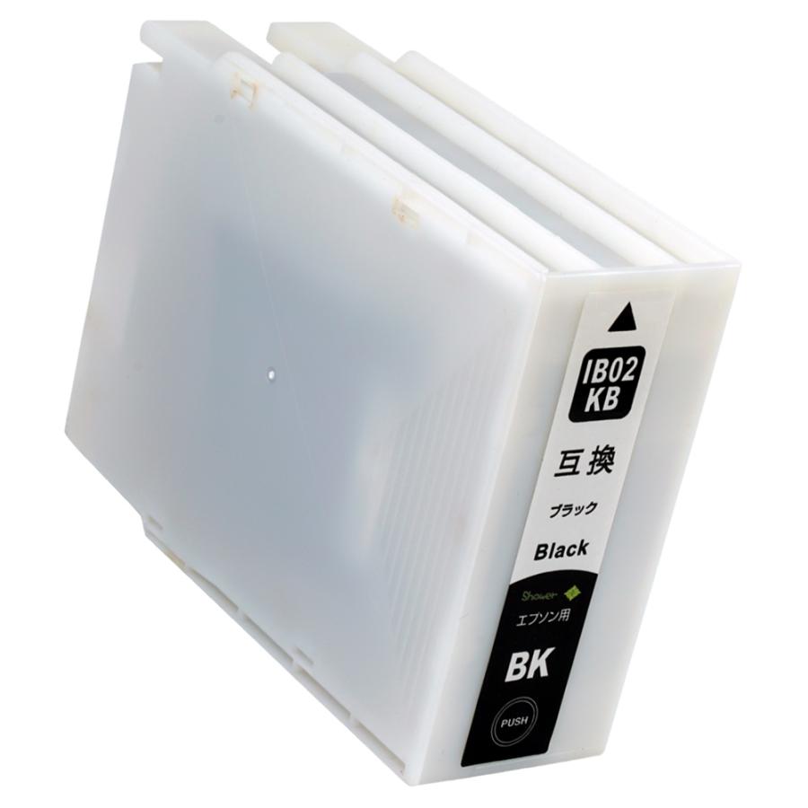 エプソン IB02 (顔料KB/ブラック) 1本 増量タイプ エプソン用 互換 インクカートリッジ IB02KA PX-M7110F PX-M7110FP PX-S7110 PX-S7110P ...