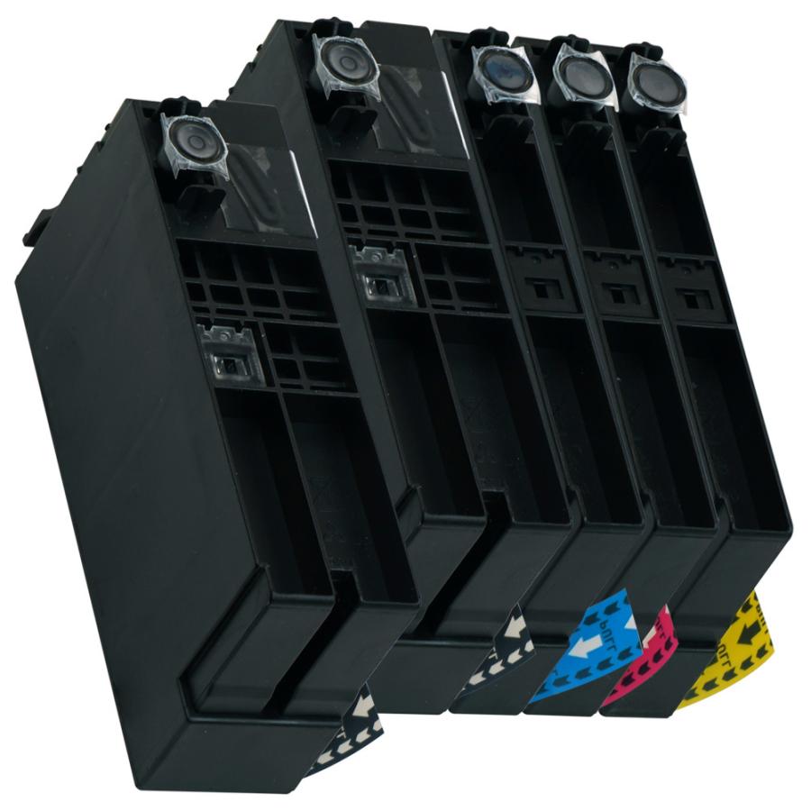 エプソン IB07CL4B (顔料KB×2/CB/MB/YB) 計5本 KBのみ顔料 増量 IB07 エプソン用 互換 インクカートリッジ マウス IB07KB IB07CB IB07MB ...