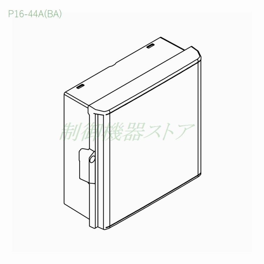 日東工業 P16-44A(BA) 深さ:160 横:400 縦:400 P-A形 プラボックス 請求書/領収書可能 : 制御機器ストア - 通販 - Yahoo!ショッピング