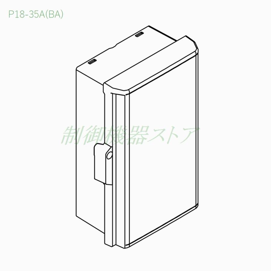 P18-35A(BA) 深さ:180 横:300 縦:500 P-A形 プラボックス 日東工業 請求書/領収書可能 :406-11:制御機器ストア - 通販 - Yahoo!ショッピング