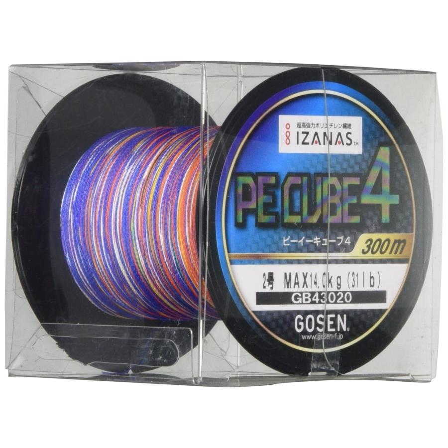 GOSEN ゴーセン(GOSEN) ライン PE CUBE 300m 2.0号 GB43020 : グリーンエージ - 通販 - Yahoo!ショッピング