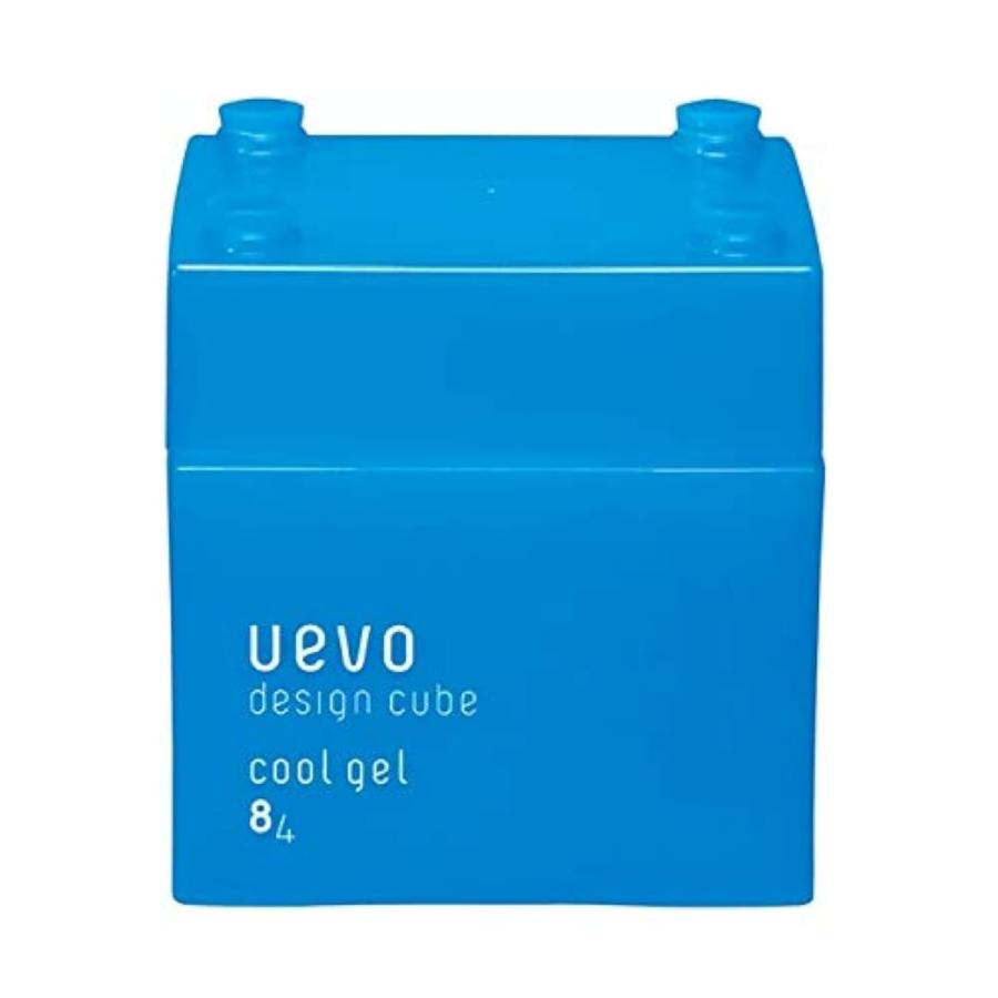 デミコスメティクス ウェーボ デザインキューブ (uevo design cube) クールジェル 80g ワックス ブルー 80グラム ...