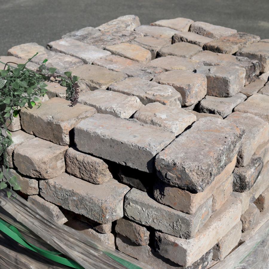 NITTO SEKKO レンガ NITTOSEKKO アンティークレンガ ネロハーフ 約0.2平米 耐火 舗装 防草 煉瓦 ガーデニング 庭 花壇 ピザ窯 【P変5/PR5】 : 石材・防草 ...