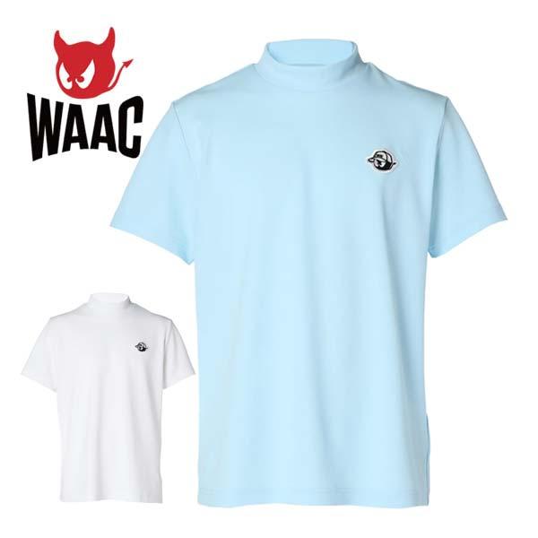 WAAC リサイクル鹿の子 モックネック 半袖シャツ ゴルフウェア メンズ 2024年春夏モデル M-XL 072242033 :WC24S2242033:GREENFIL ゴルフウェア専門店 ...