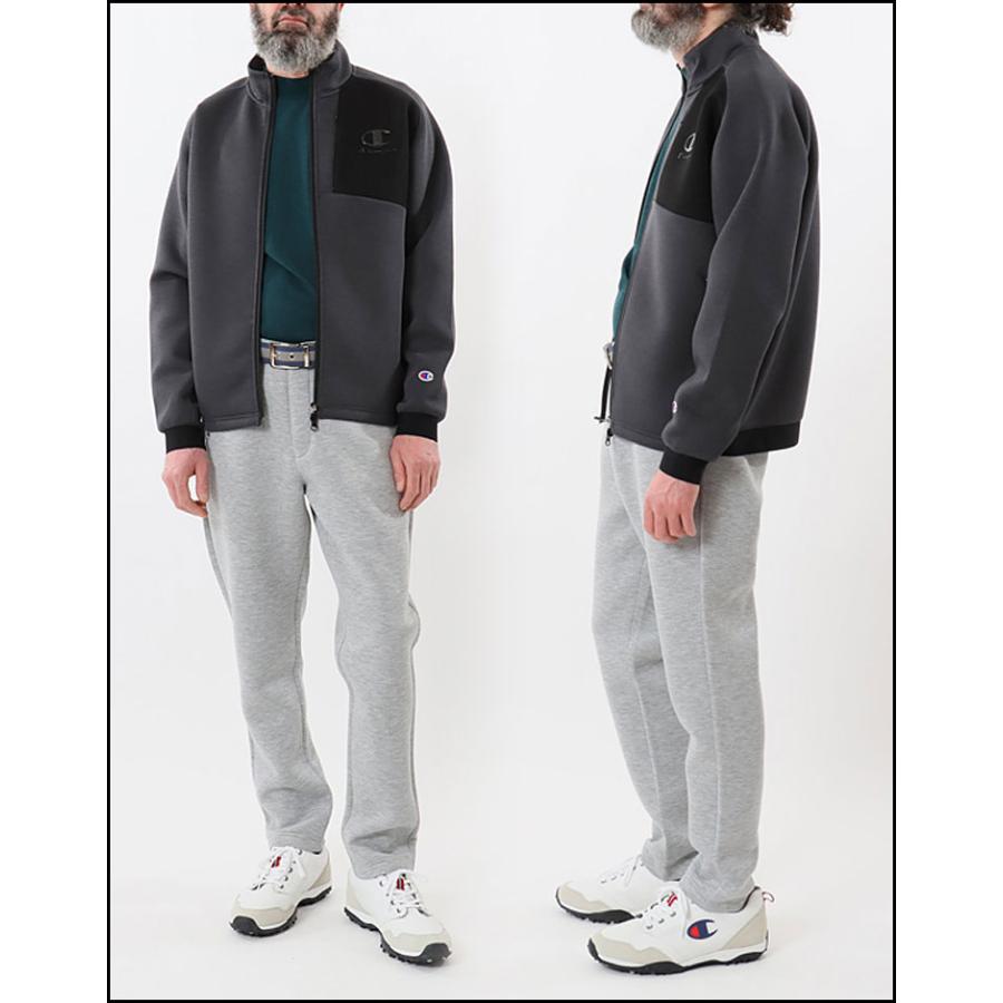 Champion チャンピオン ゴルフウェア メンズ テックウィーブ 3LS フルジップ スウェット ジャケット C3-YG603 2023年 ...