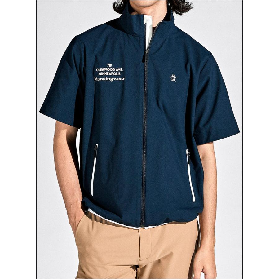 Munsingwear マンシングウェア メンズ ゴルフウェア シーズンコレクション ストレッチ 2WAY フルジップ ブルゾン MGMXJK04 M-LL : ゴルフプラザ グリーンフィル ...