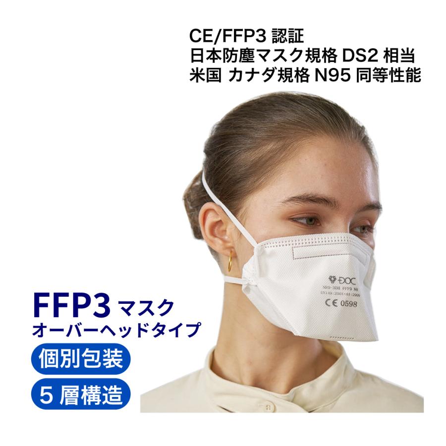 FFP3 マスク オーバーヘッドタイプ ヘッドバンド 医療用 30枚 N95 機内指定 5層構造 ffp3 mask : 碧商店 - 通販 - Yahoo!ショッピング