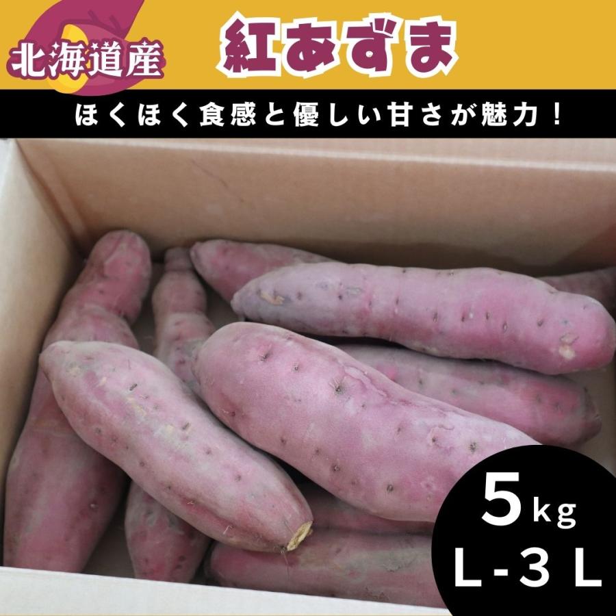 北海道産 さつまいも 紅あずま L〜3L混在5kg 箱買い : グリーンハーモニクス - 通販 - Yahoo!ショッピング