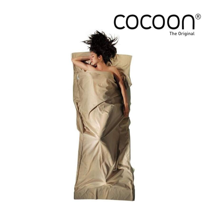 COCOON コクーン サファリ ティー型 Tシーツ エジプシャンコットン インセクトシールド トラベルシーツ 国内正規品 : グリーンヒナタヤフー店 - 通販 - Yahoo!ショッピング