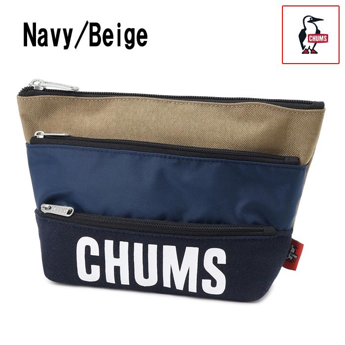 CHUMS チャムス CHUMS トリコロール3ポケットポーチスウェットナイロン ギアポーチ 化粧ポーチ CH60-3879 国内正規品 : グリーンラボラトリーYahoo!店 - 通販 ...