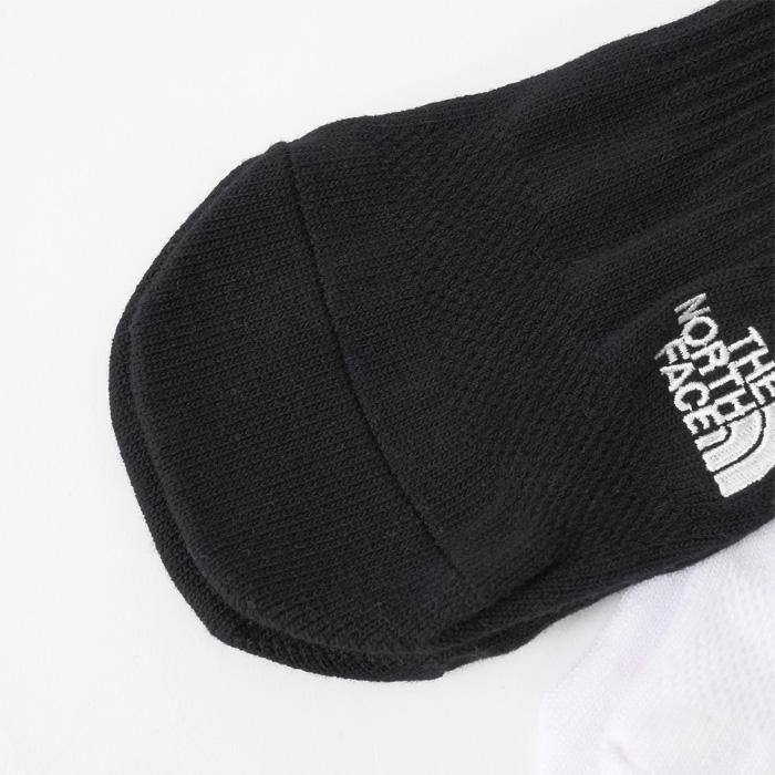 THE NORTH FACE ザノースフェイス 靴下 2025春夏 TNFロゴ2Pショート クールマックス （ユニセックス） THE FACE TNF Logo 2P Short ...