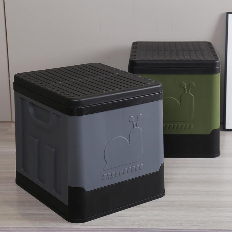 Tenraku 簡易トイレ 簡易ポータブルトイレ 防災 非常用 災害用 ポータブルトイレ 軽量 折りたたみ 持ち運び コンパクト 耐荷重 ...