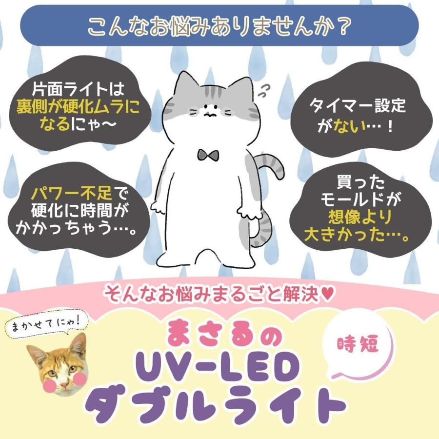 隠れ工房GreenOcean ★☆\クーポンで200円OFF／【レビュー特典あり】送料無料レジン用品 36W まさるのUV-LED 時短 ダブルライト 6ヶ月保証 レジンランプ UVレジン ...