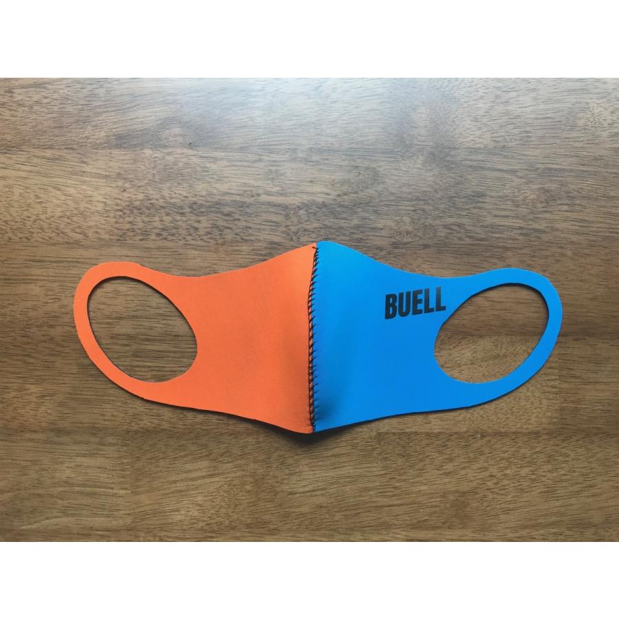 BUELL FACE COVER [ ORANGE & BLUE ] : buell-mask-orgblu : GreenRooms ...