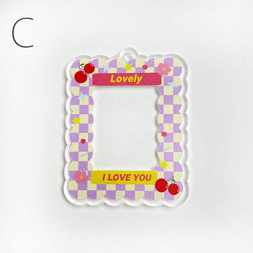 アクリル フレーム プレート キーホルダー チャーム デコ 2個 ym1-2400 2306 GreenRoseYumi : GreenRoseネットショップYumi - 通販 - Yahoo ...