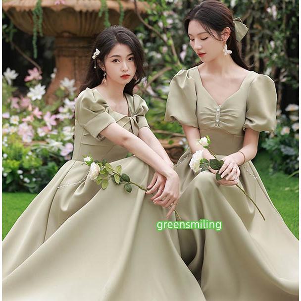 ブライズメイド ドレス 大人 ピアノ 発表会 ロングドレス 演奏会 結婚