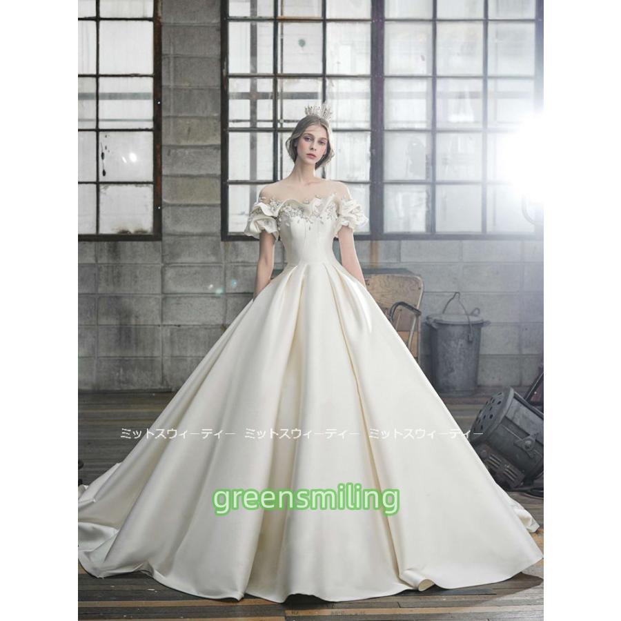 ウェディングドレス プリンセスラインドレス ウエディングドレス オフ