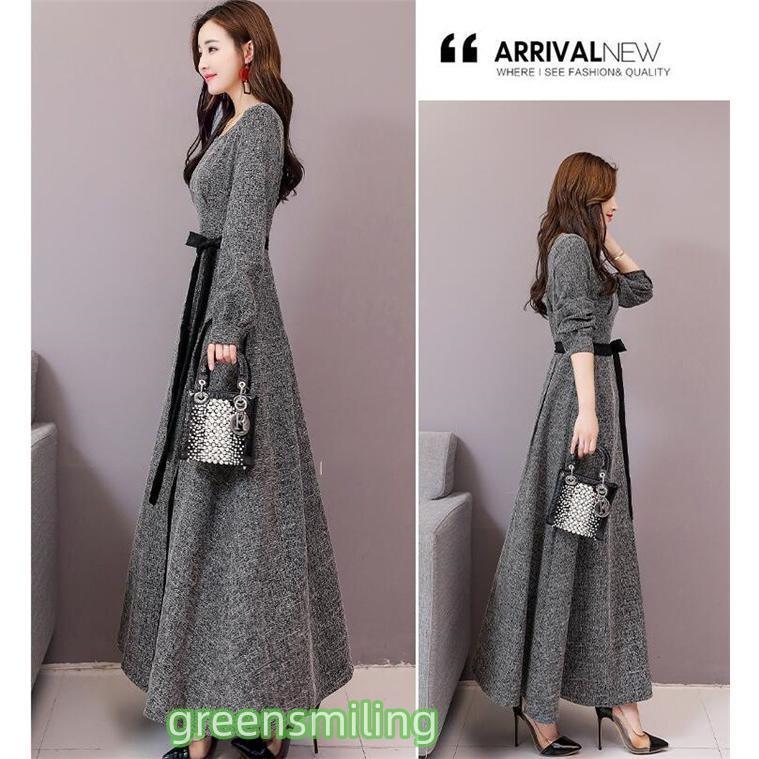 マキシワンピース レディース パーティードレス 結婚式 裏起毛 ワンピース キレイめ ドレス フォーマル ロングワンピース パーティー 入園式 卒業会 入学式 : Green Smiling ...