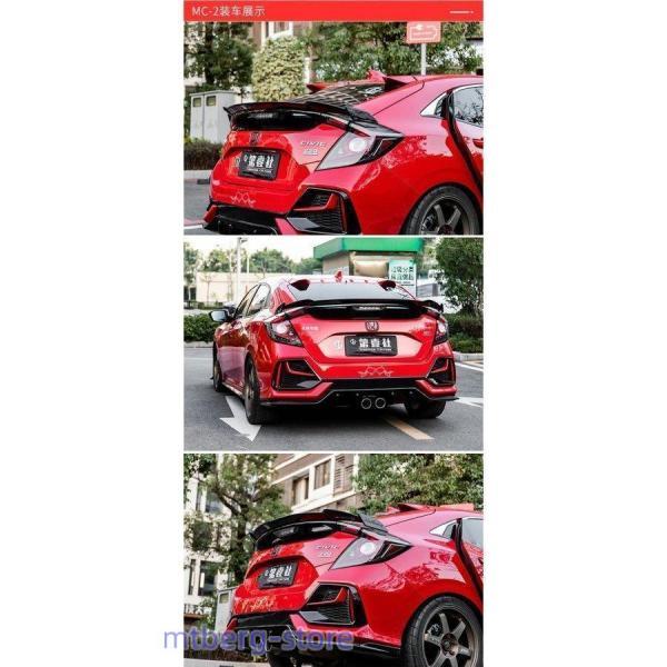 リアスポイラー ウイング 車 ホンダ シビック ハッチバック用スポイラー FK7 2016 - 2021 : Green Smiling ...