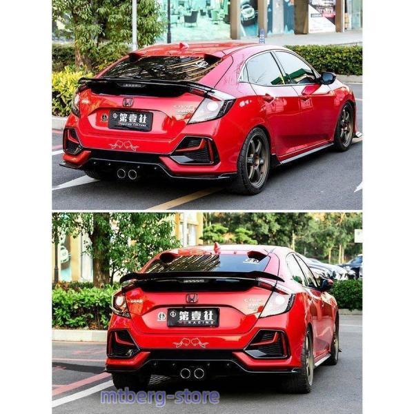 リアスポイラー ウイング 車 ホンダ シビック ハッチバック用スポイラー FK7 2016 - 2021 : Green Smiling ...