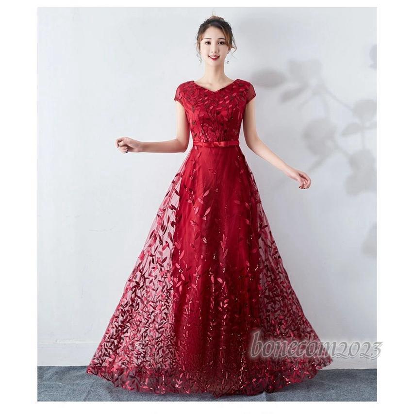 ドレス 大人 ピアノ 発表会 演奏会 結婚式 母親 キラキラ パーティー