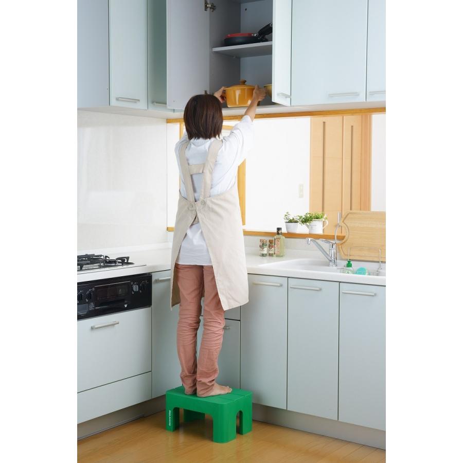 サンカ デコラステップ S グリーン DS-SG 送料無料 ステップ 踏み台 踏台 飾り台 子供 椅子 玄関 介護 トイレ 段差 乗車 降車 インテリア おうち時間 :13140108 ...
