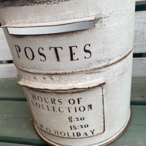 ブリキ ポストサークルS ホワイト(UN1469）穴あきプランター : 20220304k-8 : グリングリン - 通販 - Yahoo ...