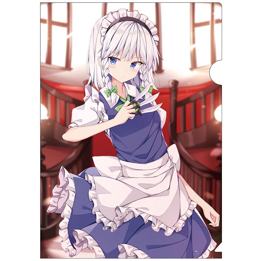 東方クリアファイル 十六夜咲夜5-2 -AbsoluteZero- : グレップ ヤフー店 - 通販 - Yahoo!ショッピング