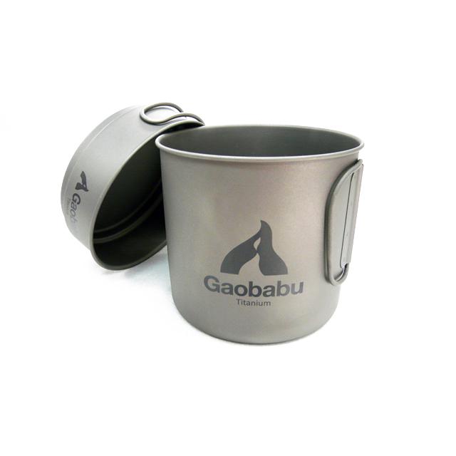 ガオバブ(Gaobabu) GaobabuチタンクッカーSOLOセット1100 (厚手メッシュ収納袋付き) 全国一律送料無料 調理機器 調理 ...