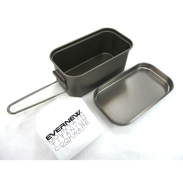 UNIFLAME エバニュー(EVERNEW) マルチボックス(mulTibox) EBY217 チタン メスティン 調理機器 調理器具 鍋 ポット フライパン : 防災グッズ専門店G ...