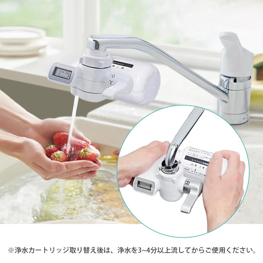 互換品 TK-CJ23C2 17+2物質除去 パナソニック 蛇口直結型浄水器用 交換カートリッジ TK-CJ24 TK-CJ23 TK-CJ22 交換用（2個入り） : グライドストア ...