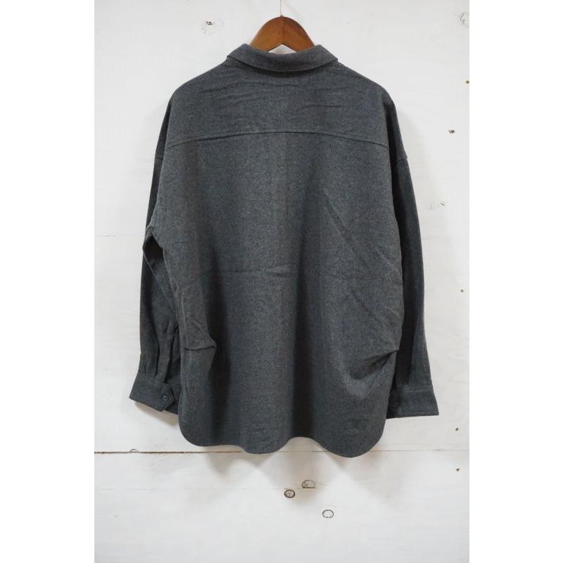 kermu（ケルム）ブラッシュドコットンビッグシャツ : 10658 : 大人ナチュラル服.雑貨-Grindel - 通販 - Yahoo!ショッピング