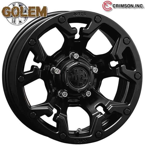 TOYO TIRES ジムニーシエラ専用 ホイール 5本セット 215/70R16インチ 5H139 CRIMSON MG GOLEM クリムソン MGゴーレム MB トーヨー オープン ...