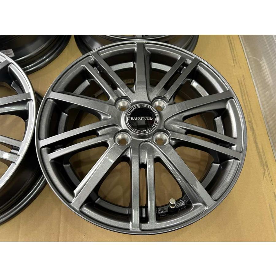 在庫 BRIDGESTONE BALMINUM BR-10 Wheel 14 4.5j +45 ガンメタ 系 4穴 100 : 5ys14250206bal : タイヤホイール専門店グリップ ...