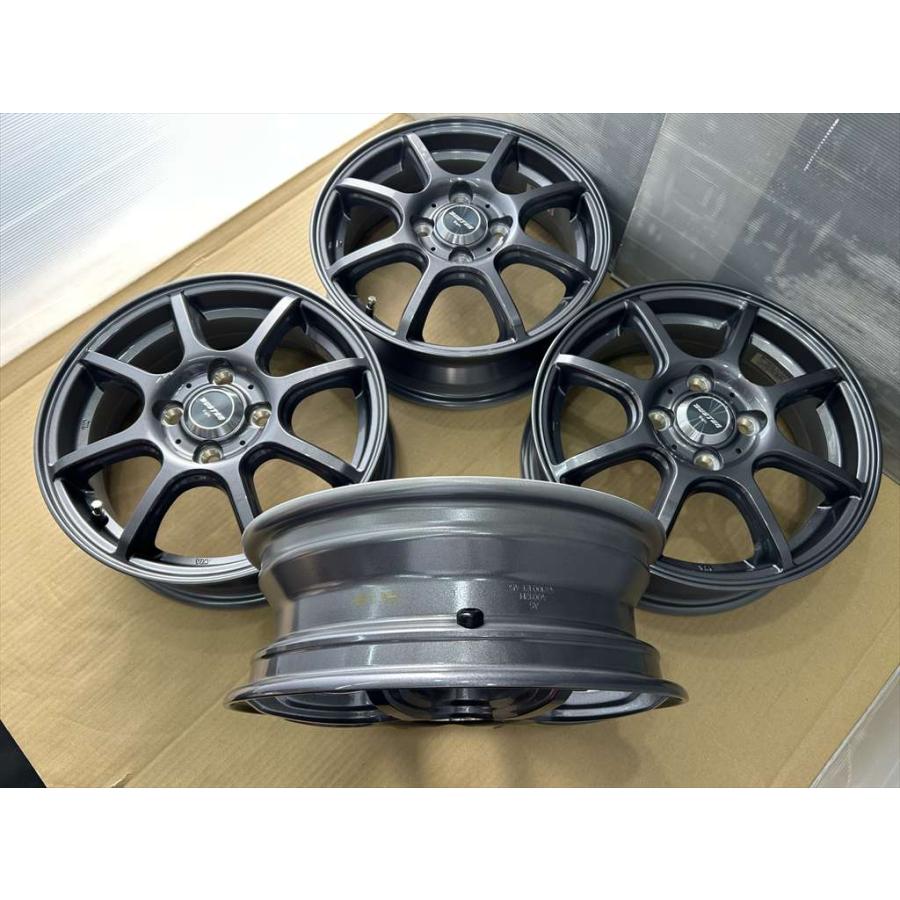 WEDS 在庫品 4本 BUSTER Eight アルミホイール 14 4.5j +45 ガンメタ 系 4穴 100 : タイヤホイール専門店グリップ - 通販 - Yahoo!ショッピング