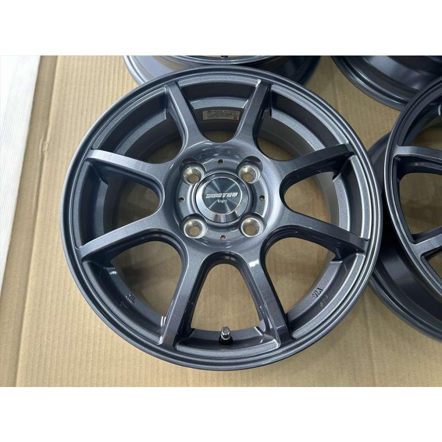 WEDS 在庫品 4本 BUSTER Eight アルミホイール 14 4.5j +45 ガンメタ 系 4穴 100 : タイヤホイール専門店グリップ - 通販 - Yahoo!ショッピング