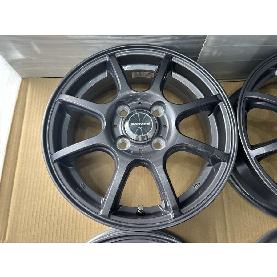 WEDS 在庫品 4本 BUSTER Eight アルミホイール 14 4.5j +45 ガンメタ 系 4穴 100 : タイヤホイール専門店グリップ - 通販 - Yahoo!ショッピング