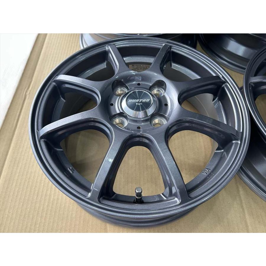 WEDS 在庫品 4本 BUSTER Eight アルミホイール 14 4.5j +45 ガンメタ 系 4穴 100 : タイヤホイール専門店グリップ - 通販 - Yahoo!ショッピング