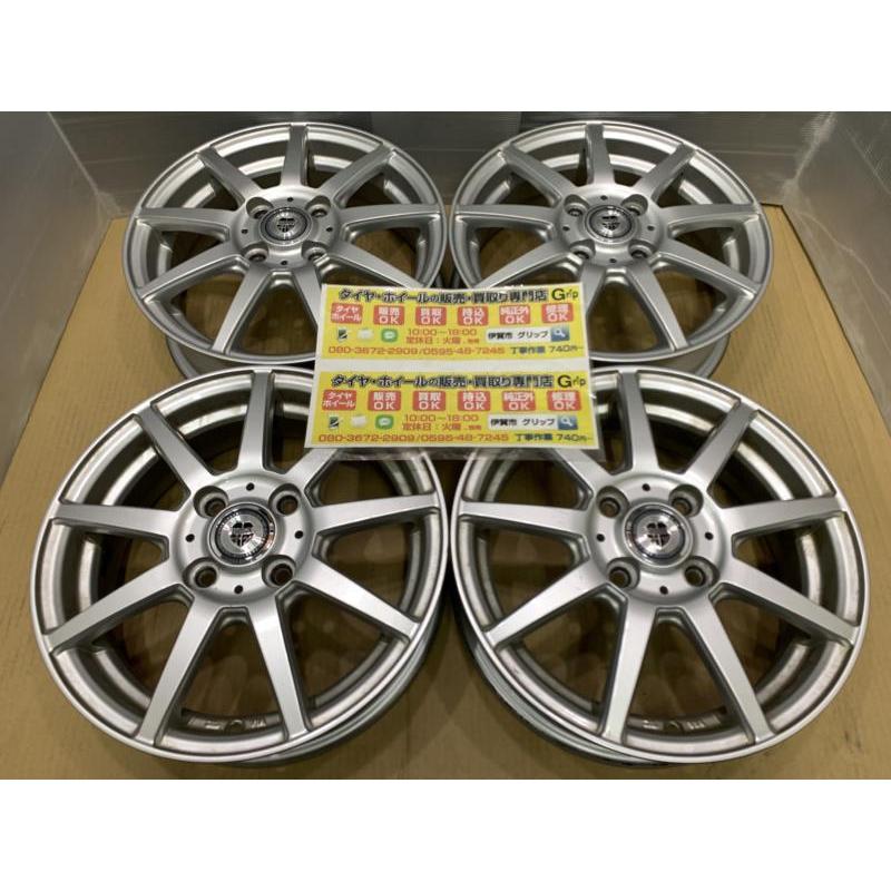 WEDS weds VOLGA アルミホイール 14 4．5j ＋45 シルバー 銀 4穴 100 軽自動車 : タイヤホイール専門店グリップ ...