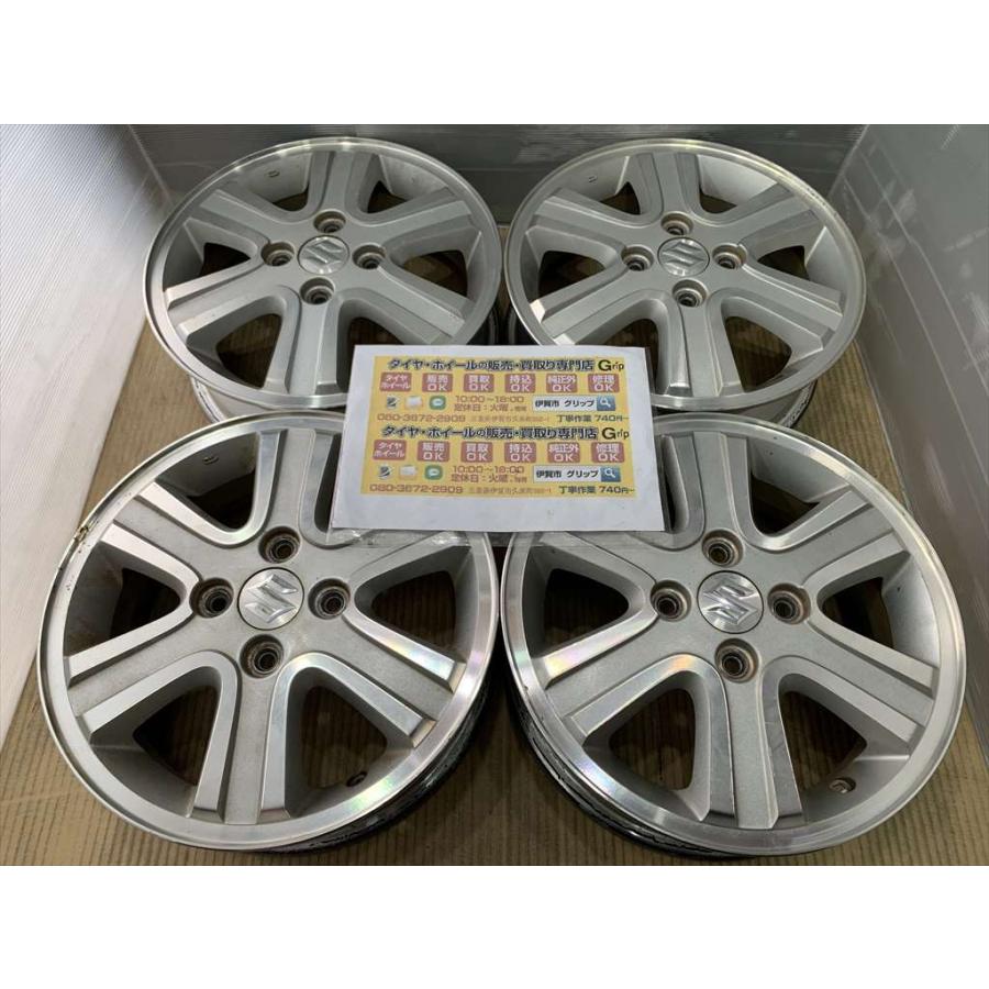 エブリイワゴン SUZUKI エブリィワゴン 純正アルミホイール 14 4.5j +50 ポリッシュ 系 4穴 100 : タイヤホイール専門店グリップ - 通販 - Yahoo!ショッピング