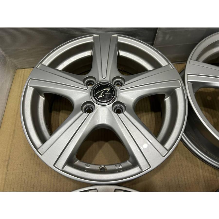 WEDS weds Treffer アルミホイール 14 4.5j +45 シルバー 系 4穴 100 5本スポーク : タイヤホイール専門店グリップ - 通販 - Yahoo!ショッピング