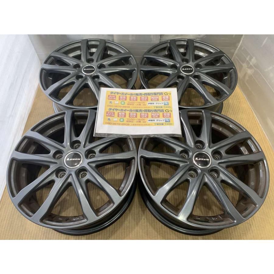 オートバックス LEBEN アルミホイール 15 6j +53 グレー 5穴 114.3 : 6ys15231028leben : タイヤホイール専門店グリップ - 通販 - Yahoo!ショッピング