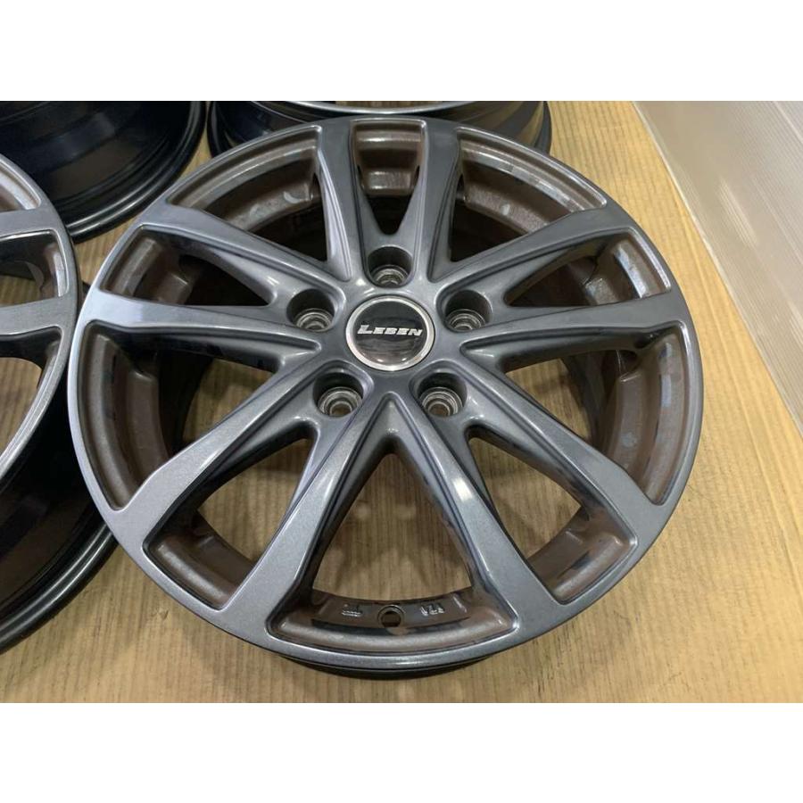 オートバックス LEBEN アルミホイール 15 6j +53 グレー 5穴 114.3 : 6ys15231028leben : タイヤホイール専門店グリップ - 通販 - Yahoo!ショッピング