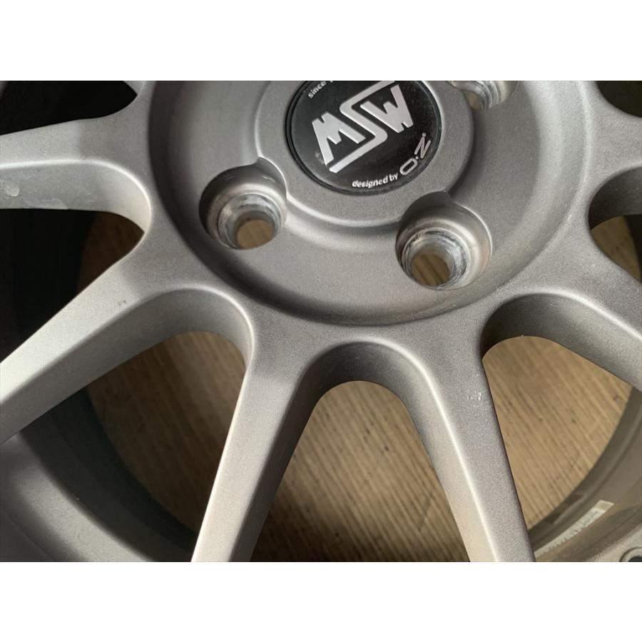 OZ Racing racing MSW85 アルミホイール 15 6j +45 マットガンメタ 4穴 100 MINI : タイヤホイール ...