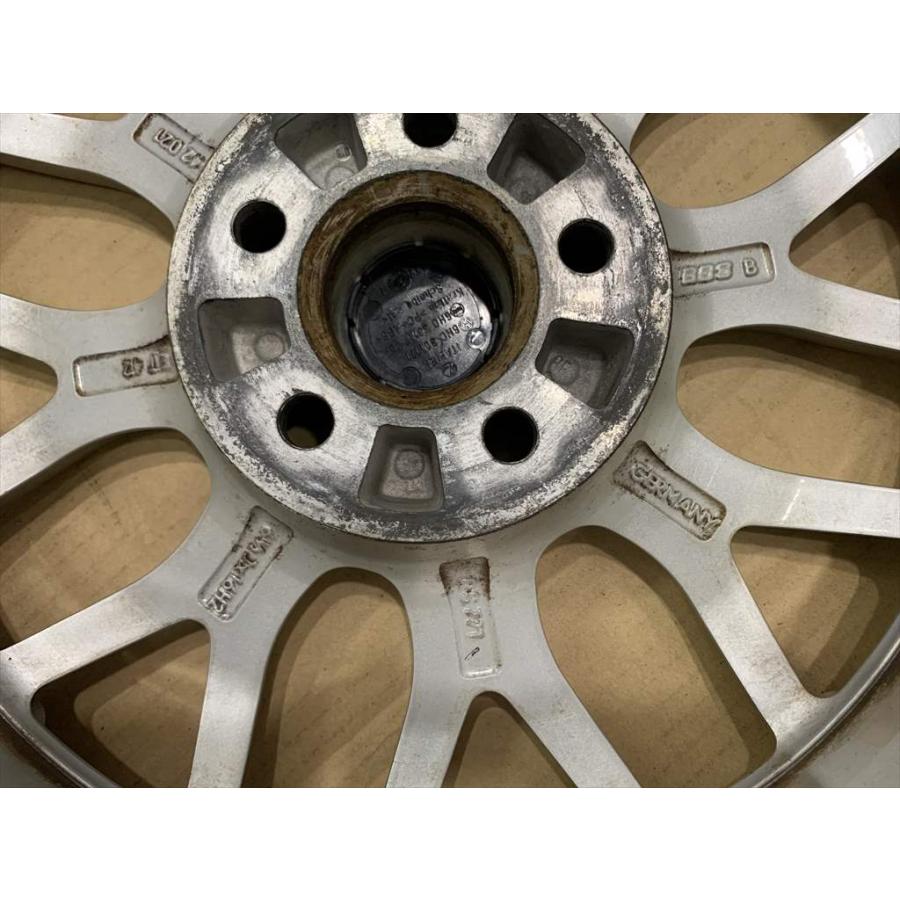 フォルクスワーゲン（Volkswagen） BBS RS771 VW純正 2ピースホイール 16 6.5j +42 シルバー 5穴 100 ...
