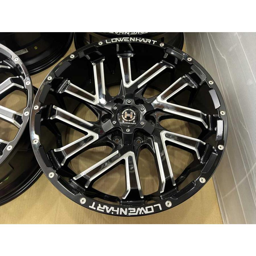 LOWENHART LOWENHART GXL206 アルミホイール 20 8.5j +10 ブラックポリッシュ 6穴 139.7 M12 : タイヤホイール専門店グリップ - 通販 ...