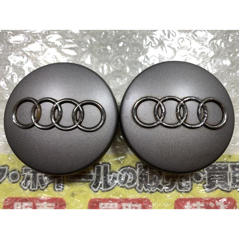 Audi（アウディ） 2枚 純正センターキャップ 4B0601170 グレー系 直径/ツメ径：59.5/59.2 : タイヤホイール専門店 ...