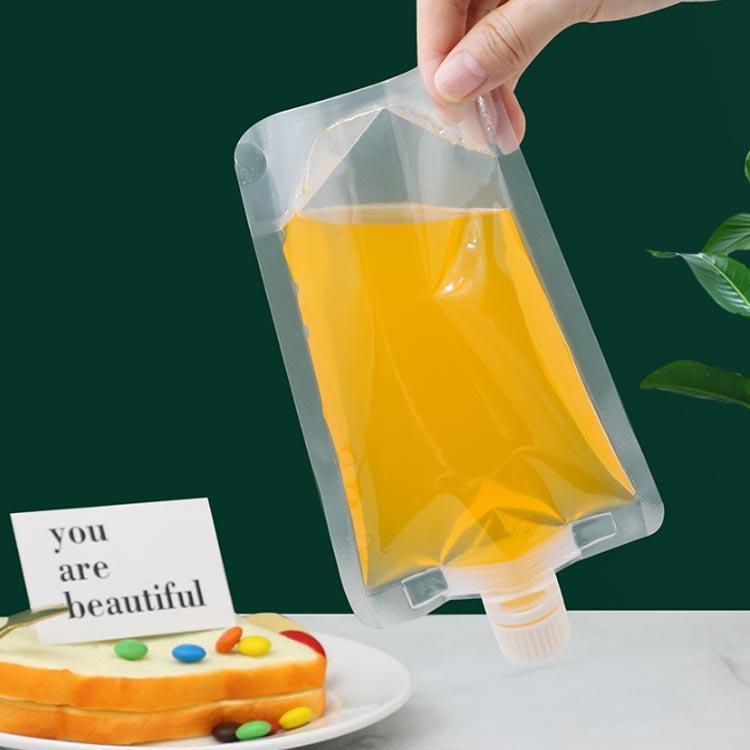 200枚入り スパウトパウチ 100 150 200 250 300 380 500ml ふた付き 透明 スタンドパック キャップ付 パウチ 規格袋 : GRITTER - 通販 ...