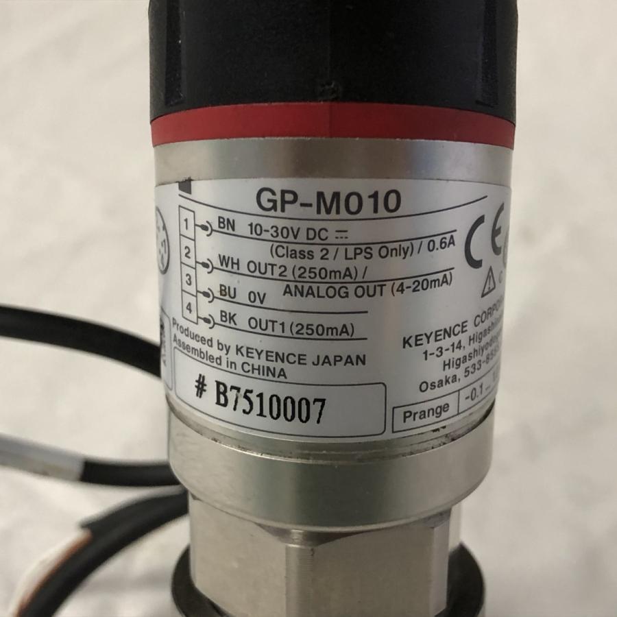 KEYENCE GP-M010 耐環境デジタル圧力センサ GP-M シリーズ 本体 正圧 ...