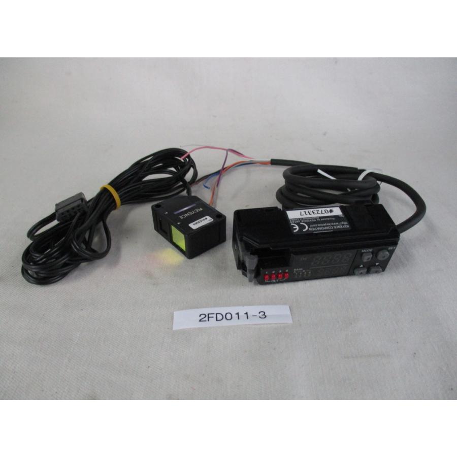 KEYENCE CZ-V21A デジタルカラー判別センサ アンプユニット CZ-H52 センサヘッド :2FD011-3 ...